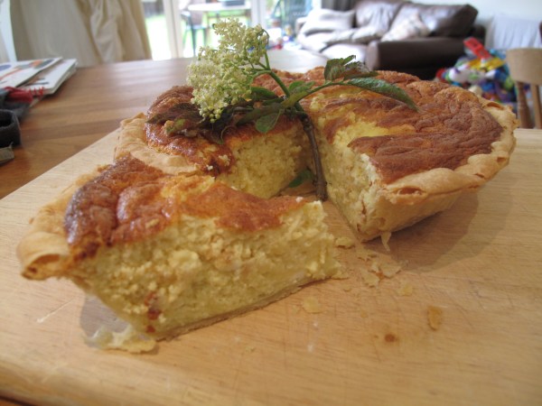 Sambocade — Medieval Elderflower and Cheese Tart | Fromage Homage