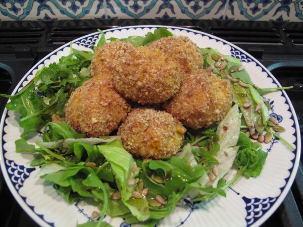 Roasted Squash and Blue Cheese Arancini | Fromage Homage