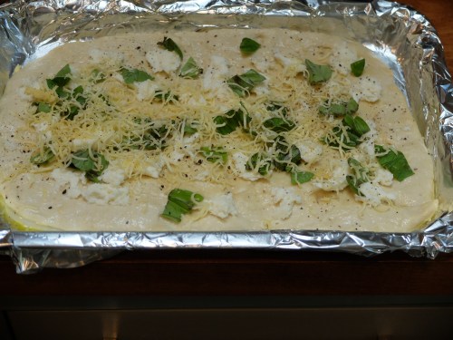 Sourdough Focaccia with Basil and Laverstoke Park Farm Mozzarella ...