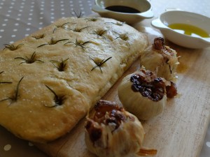 Sourdough Focaccia with Basil and Laverstoke Park Farm Mozzarella ...